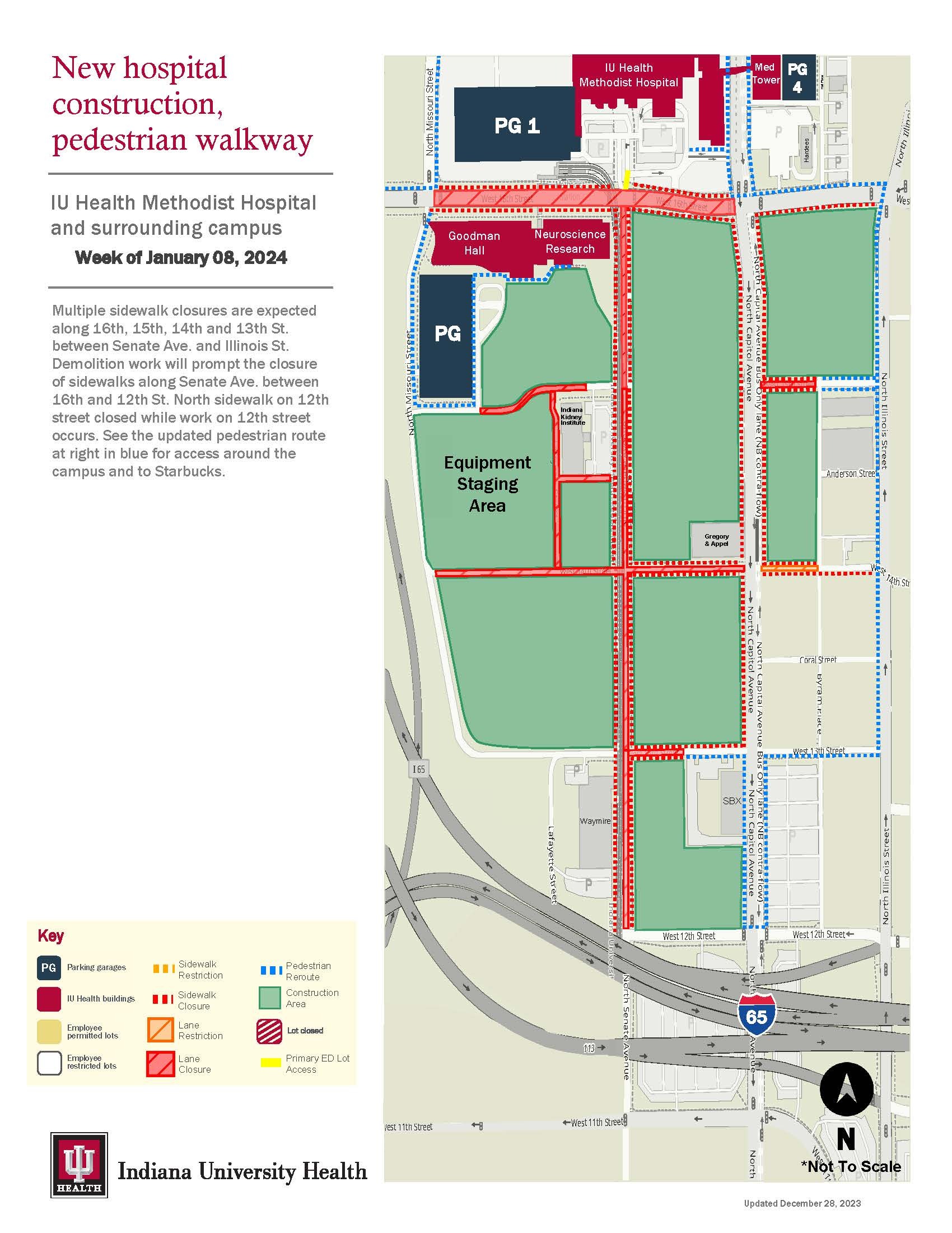 Construction Updates for New Downtown Hospital | IU Health