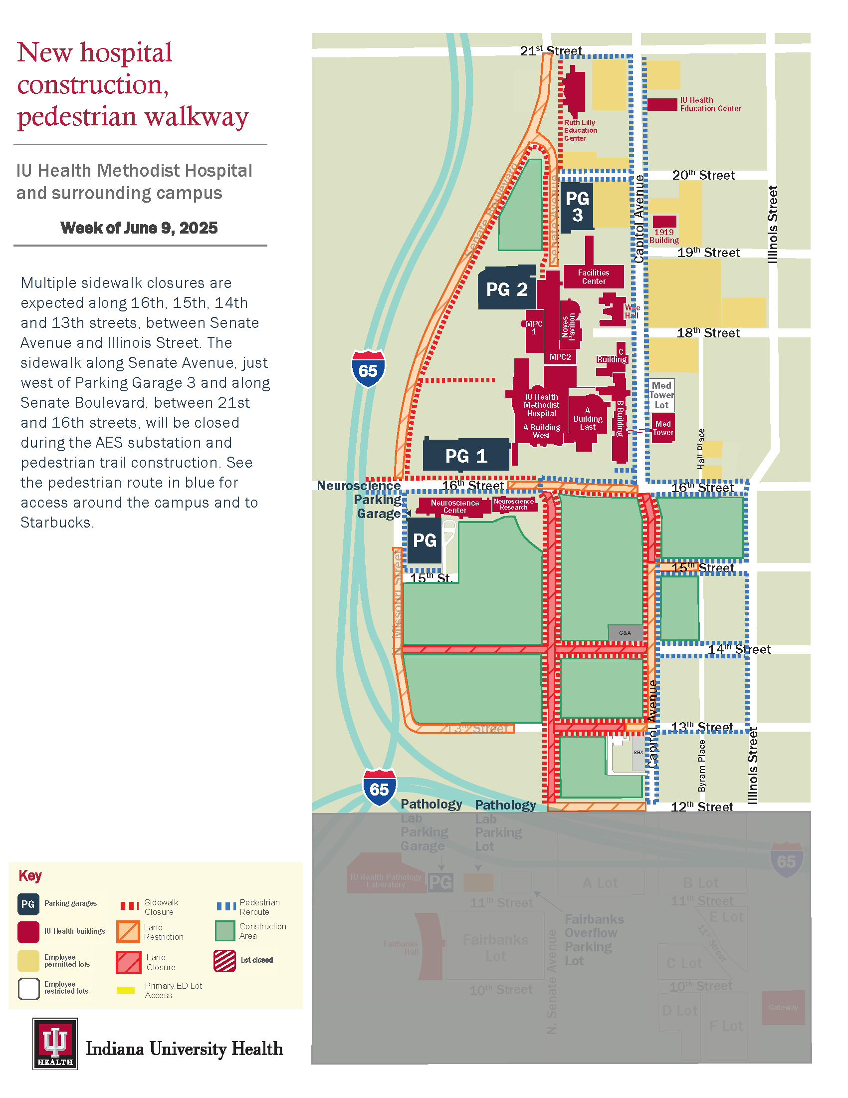Construction Updates for New Downtown Hospital | IU Health
