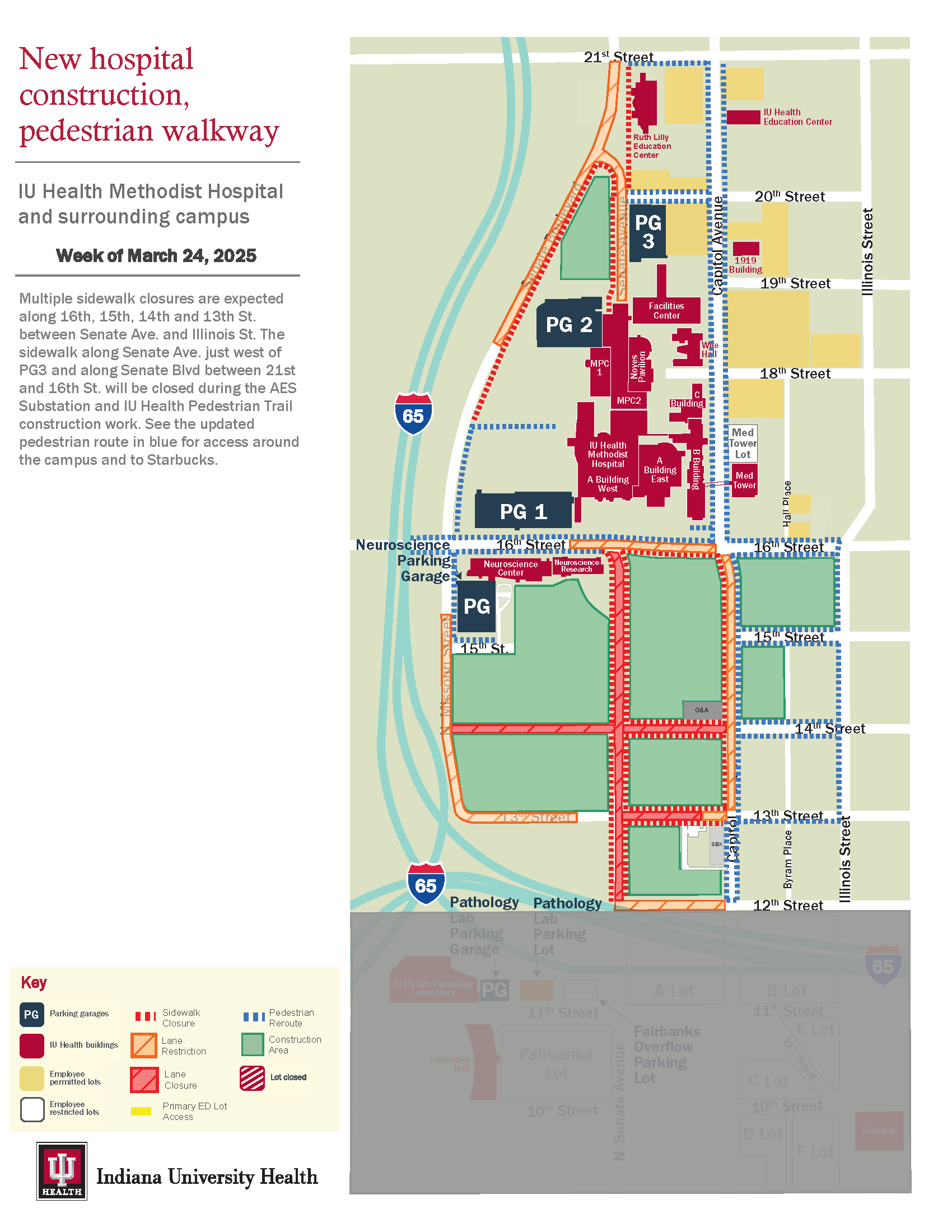 Construction Updates for New Downtown Hospital | IU Health
