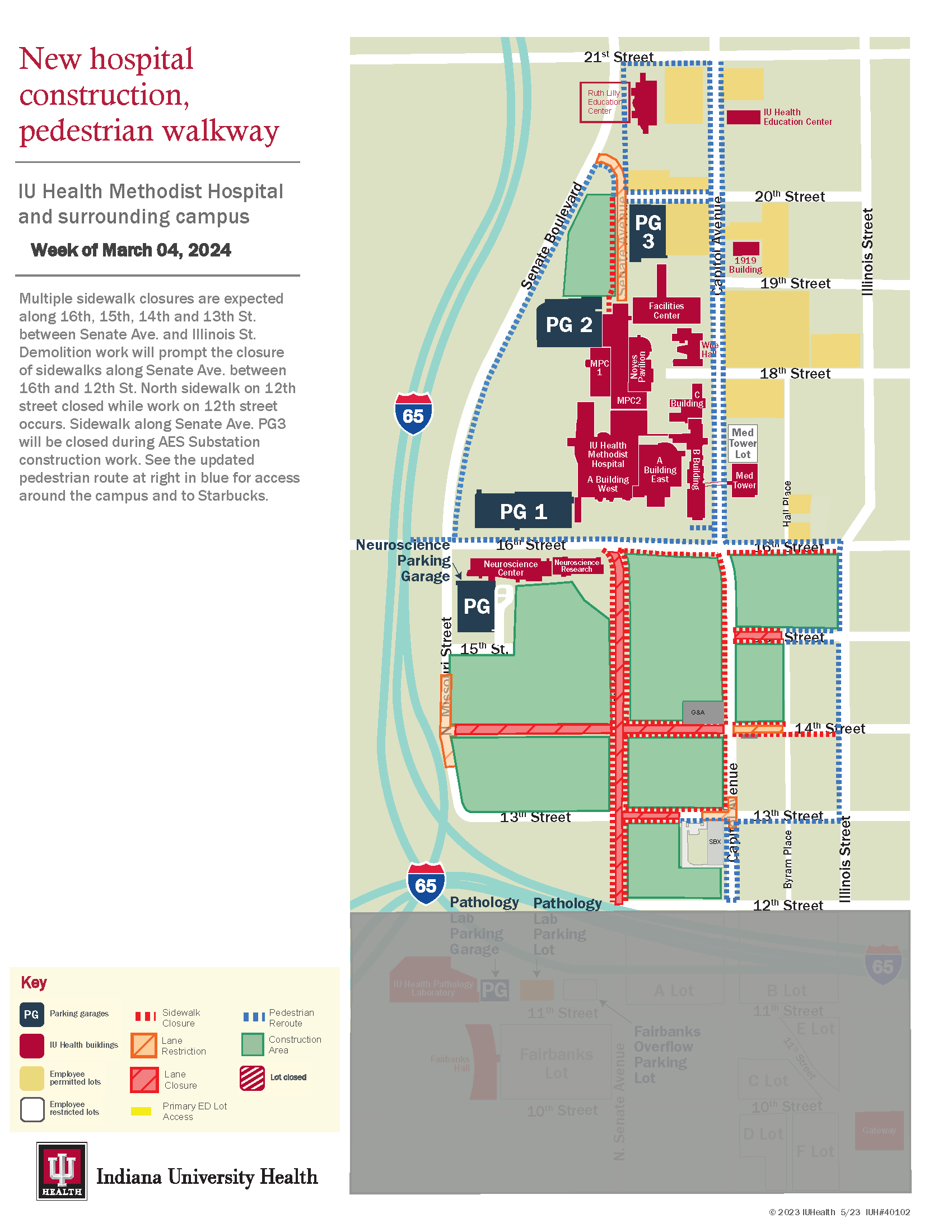 Construction Updates for New Downtown Hospital | IU Health