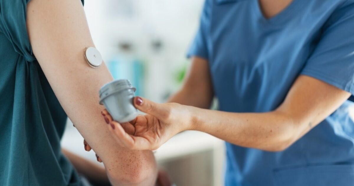 Continuous glucose monitor (CGM) offers a patient life-changing ...