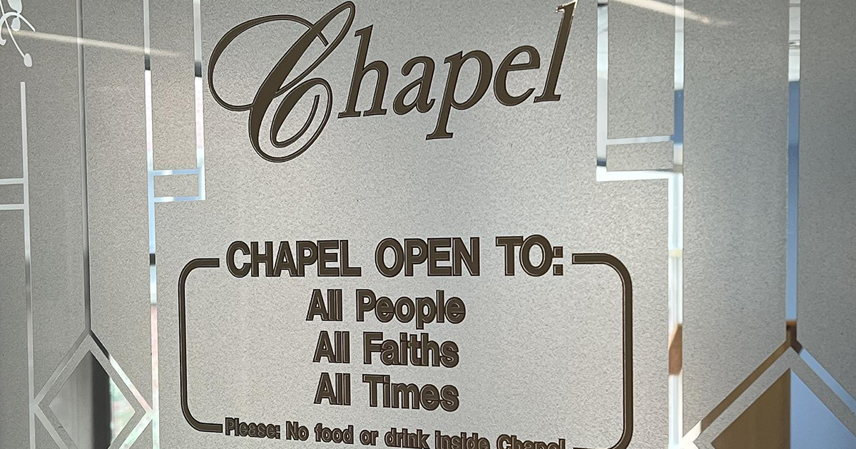 A new chapel for reflection, prayer, and comfort | IU Health