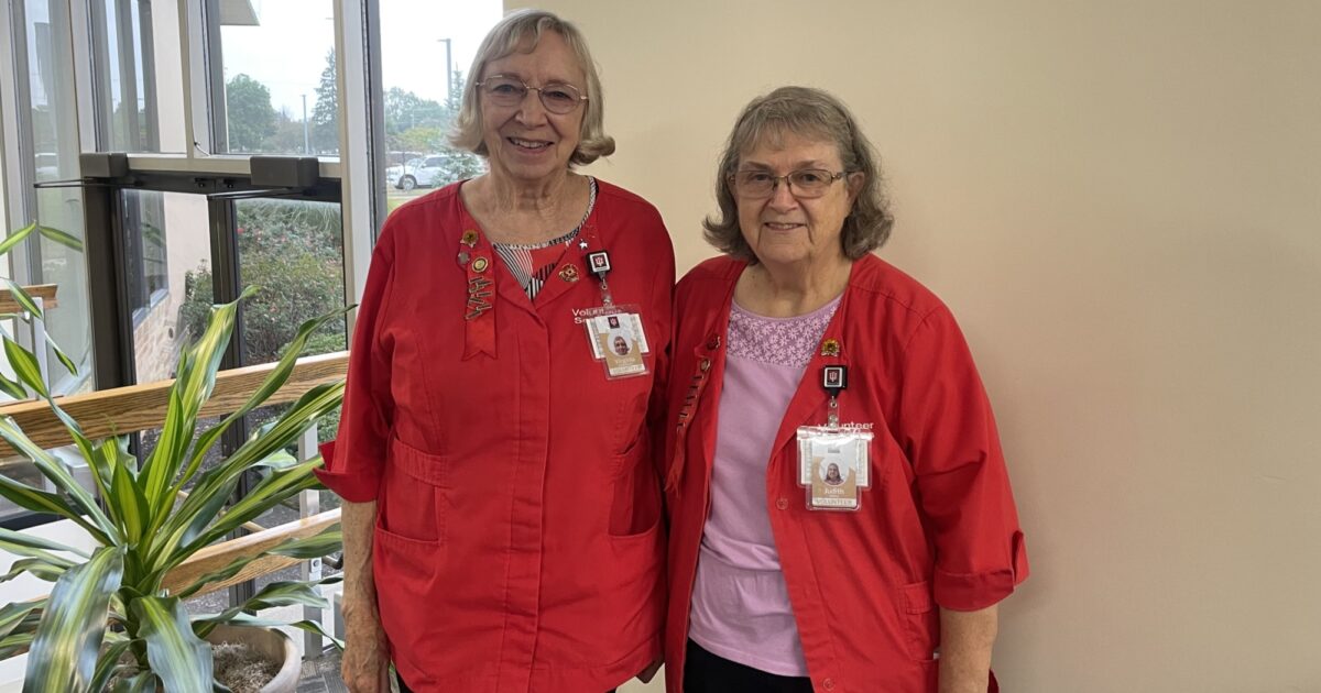 Meet Ginny and Judy, Tipton Hospital's Monday morning volunteer duo ...