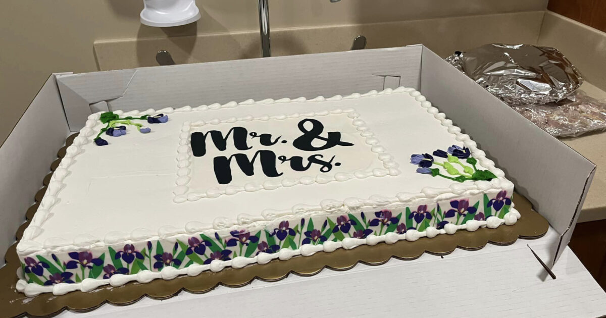 Care team makes it easy for patient to say ‘I do’ in the CDU | IU Health