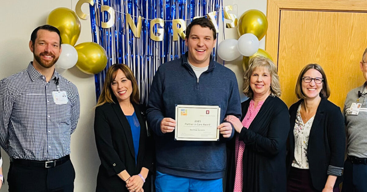 Celebrating a team-oriented Partner in Care | IU Health
