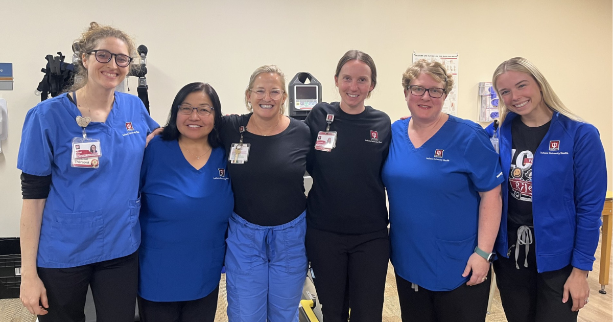 Physical therapist leads with understanding | IU Health