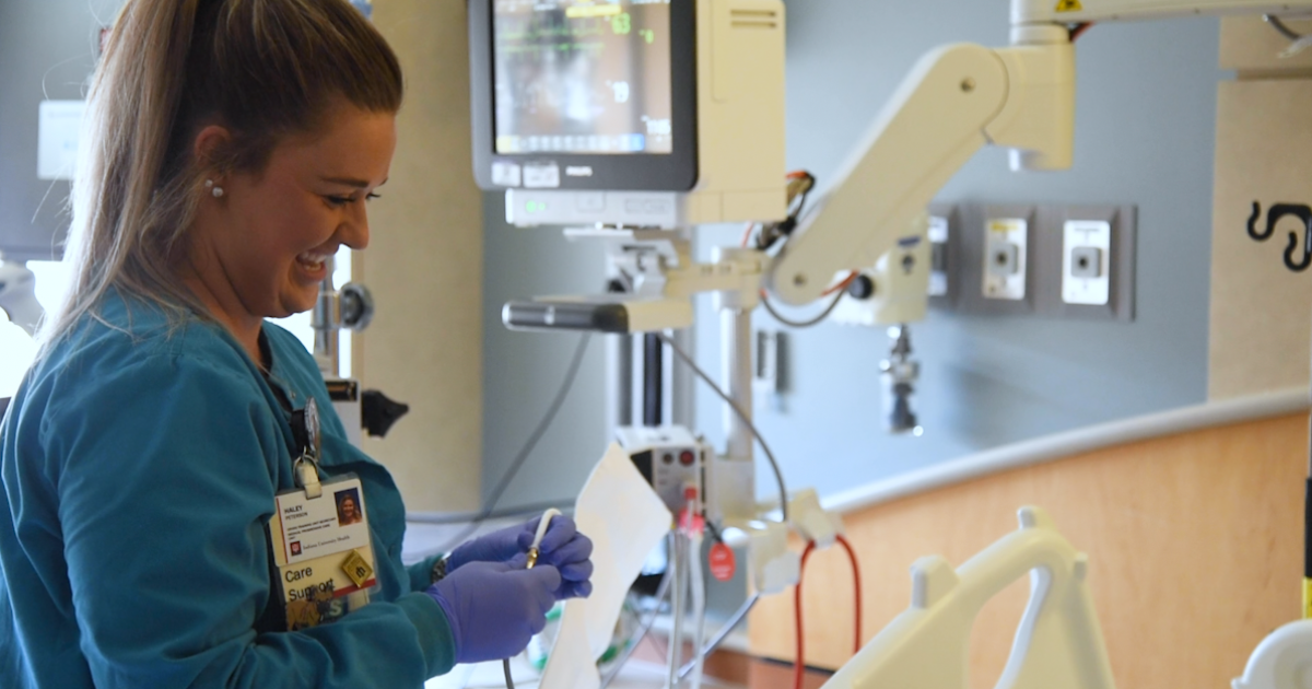 Team spotlight: Haley Peterson, PCA | IU Health