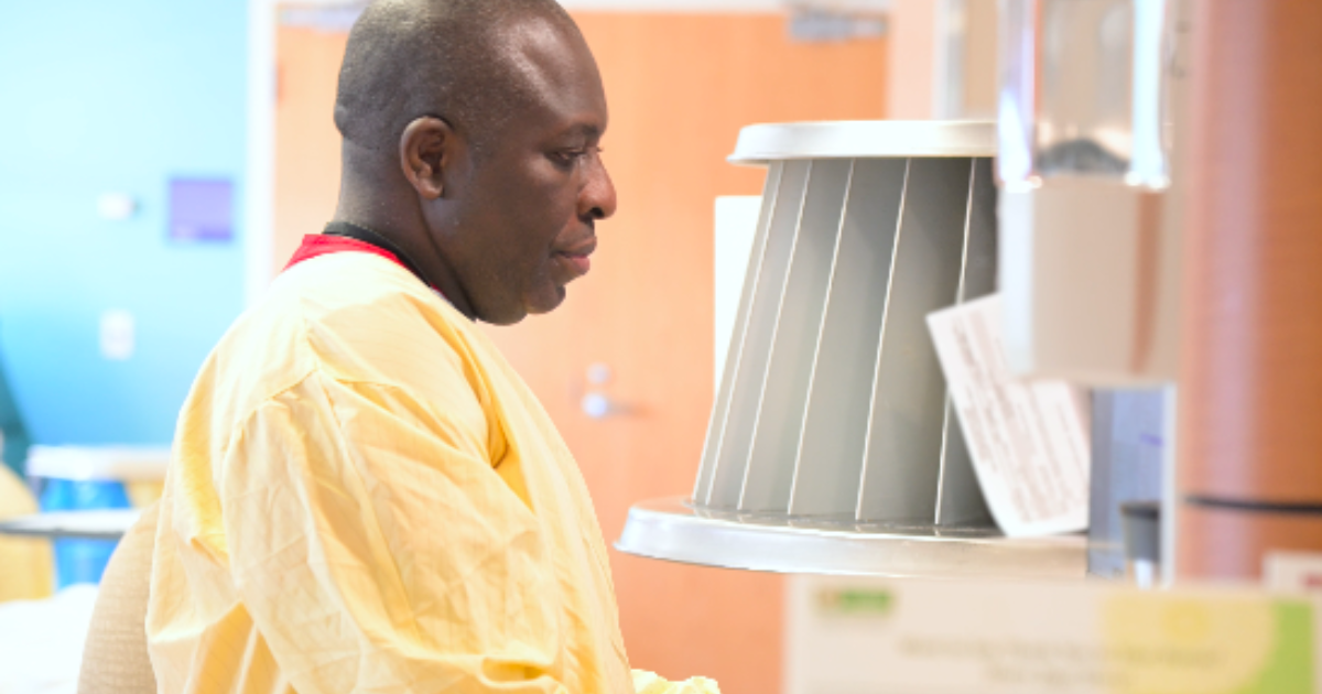 Nurse spotlight: Sunday Faluyi | IU Health