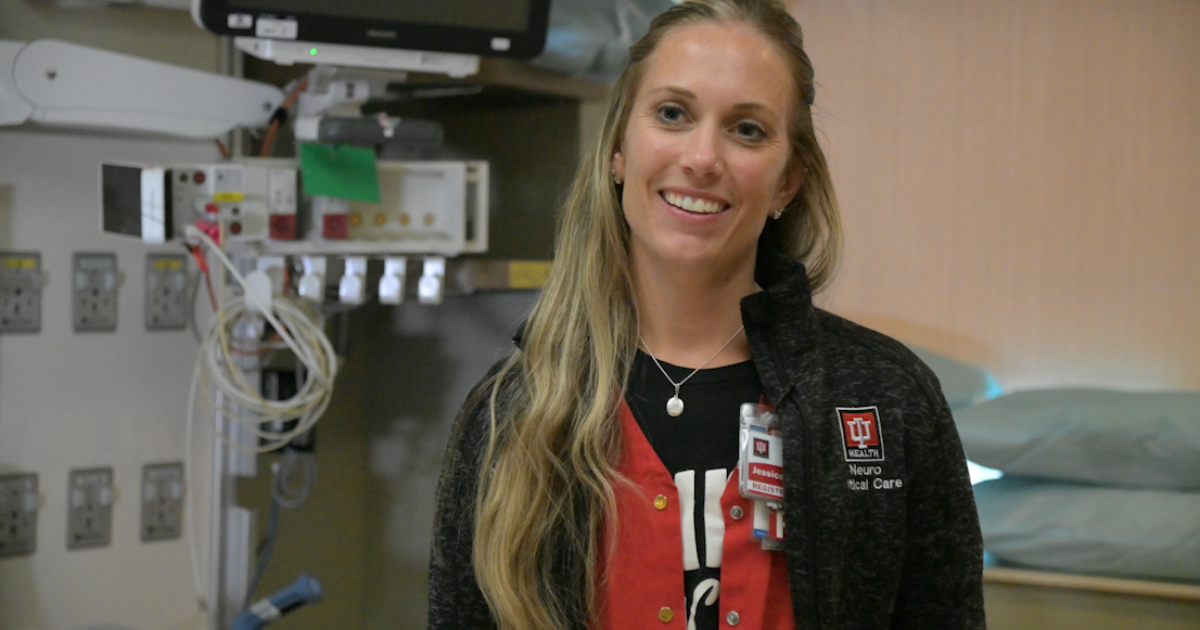 Nurse spotlight: Jessica Webb | IU Health