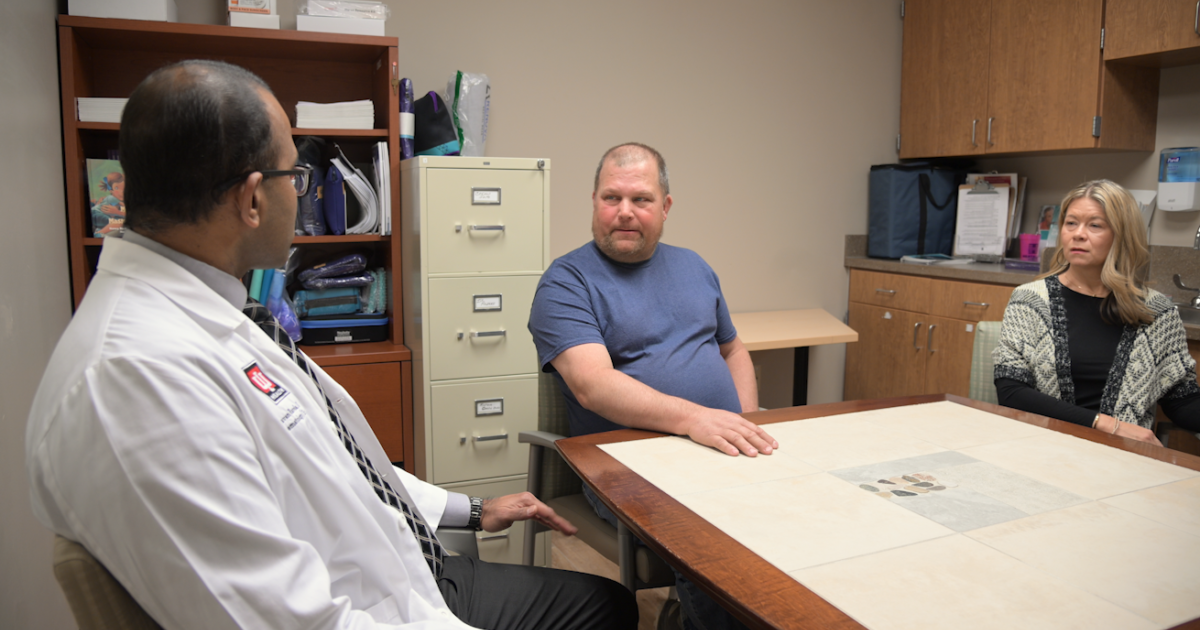 Patient, 50, in remission after late-stage prostate cancer diagnosis ...
