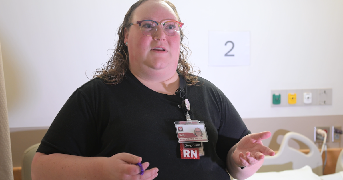 Nurse spotlight: Kelly Pfeiffer | IU Health