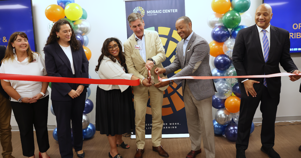 Celebrating new Mosaic Center aimed to train tomorrow's healthcare ...