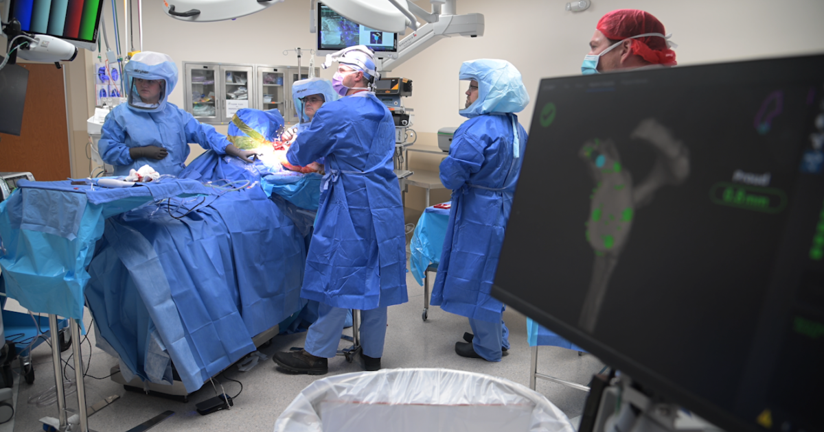 First in Indiana: robotic-assisted shoulder replacement | IU Health