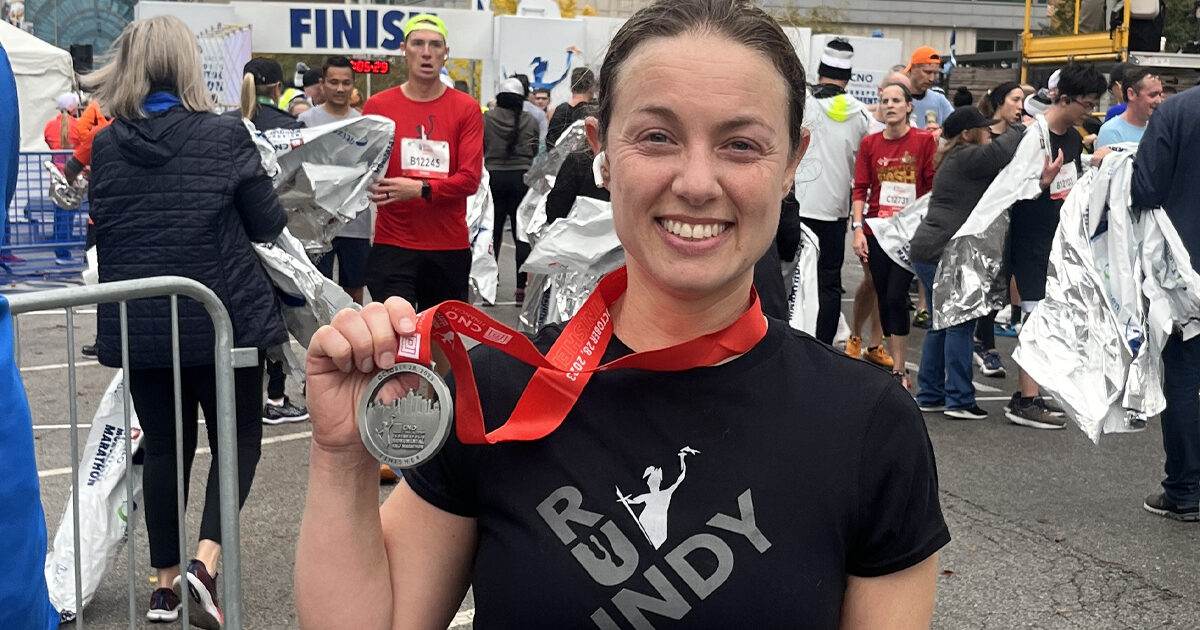 20 years later: Patient with colorectal cancer trains for marathon | IU ...