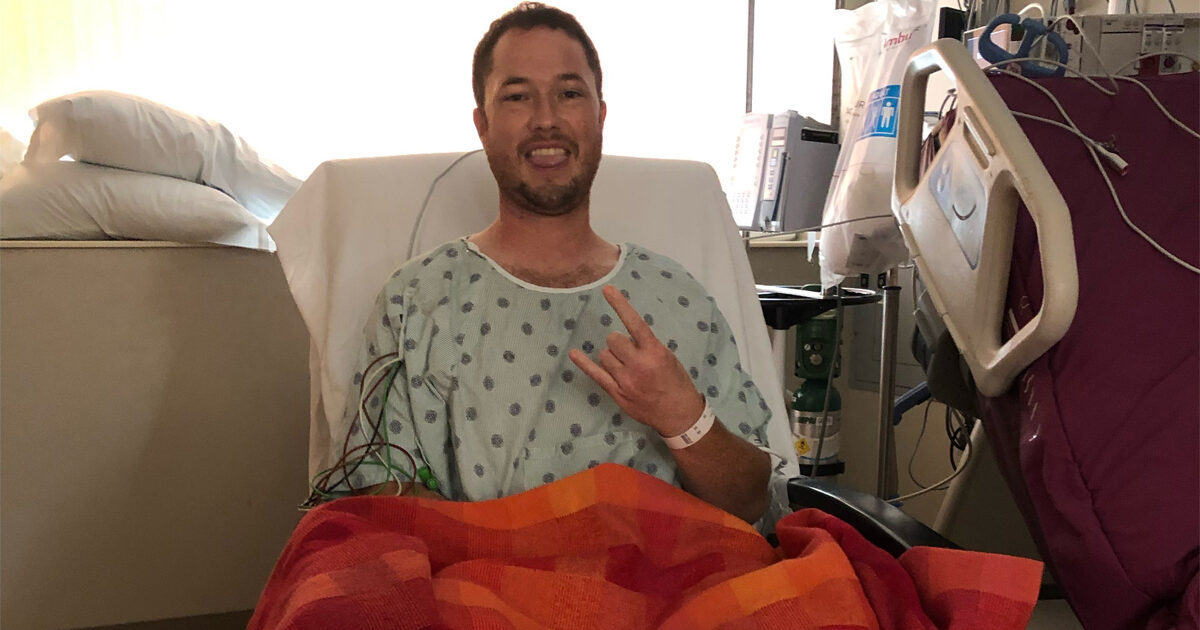 Four days after surgery for a brain tumor he was at his sister’s ...