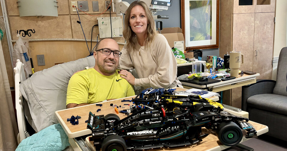 How Lego helps this patient get through chemo one project at a time ...