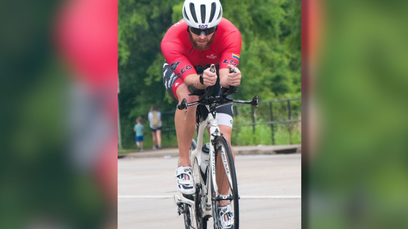 Triathlete and his surgeon bond over endurance sports | IU Health
