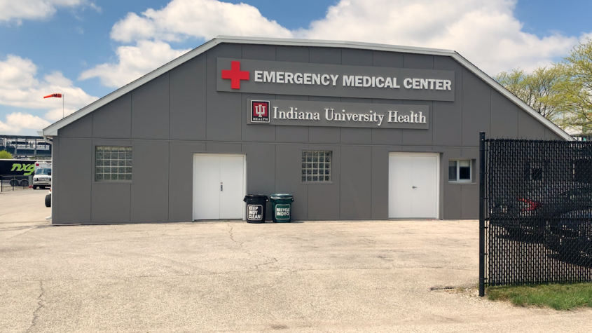 IMS medical director offers tour of newly-renovated IMS infield care ...