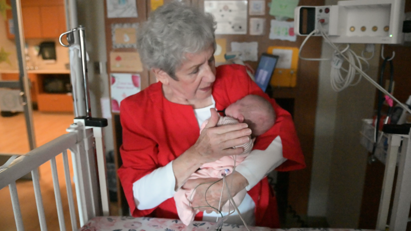 NICU volunteer, 'Cuddler Kay' passionate about infant development | IU ...
